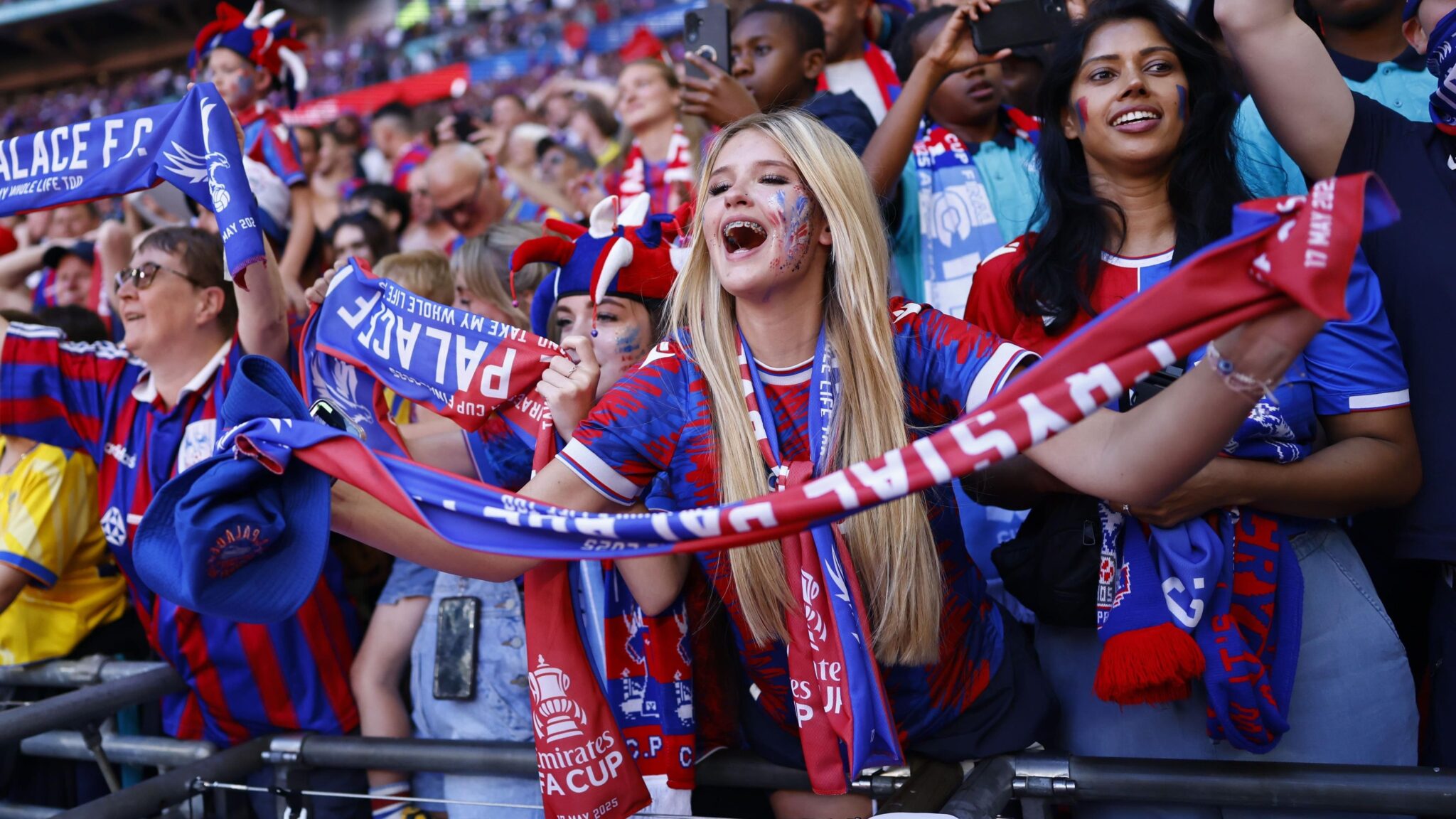 Fans react to Crystal Palace's Wembley victory